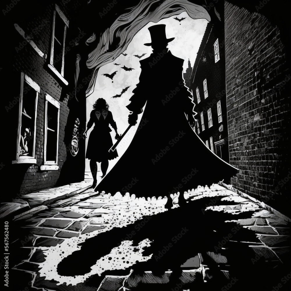 Jack The Ripper Stock Illustration | Adobe Stock