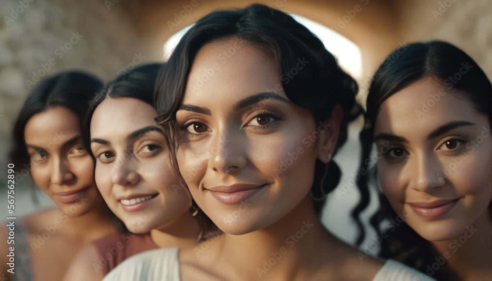 Group Of Hispanic Women