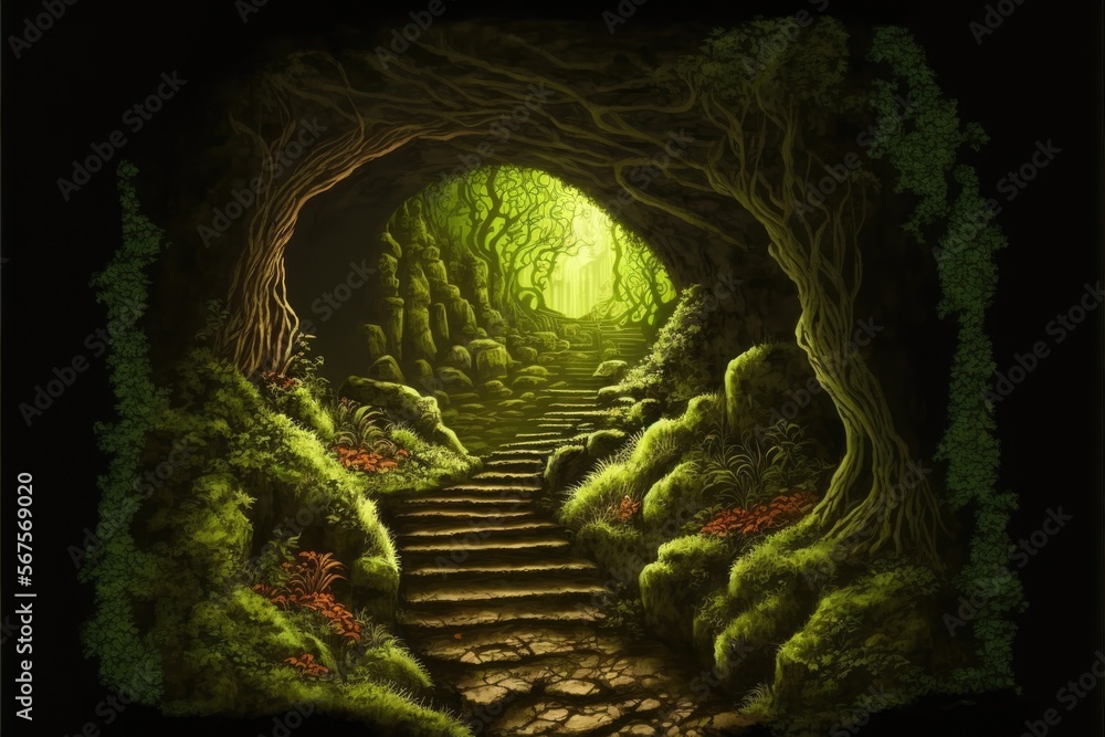 swampy cave lair or dungeon, abandoned cellar ruins for fantasy ... swampy cave lair or dungeon, abandoned cellar ruins for fantasy ...