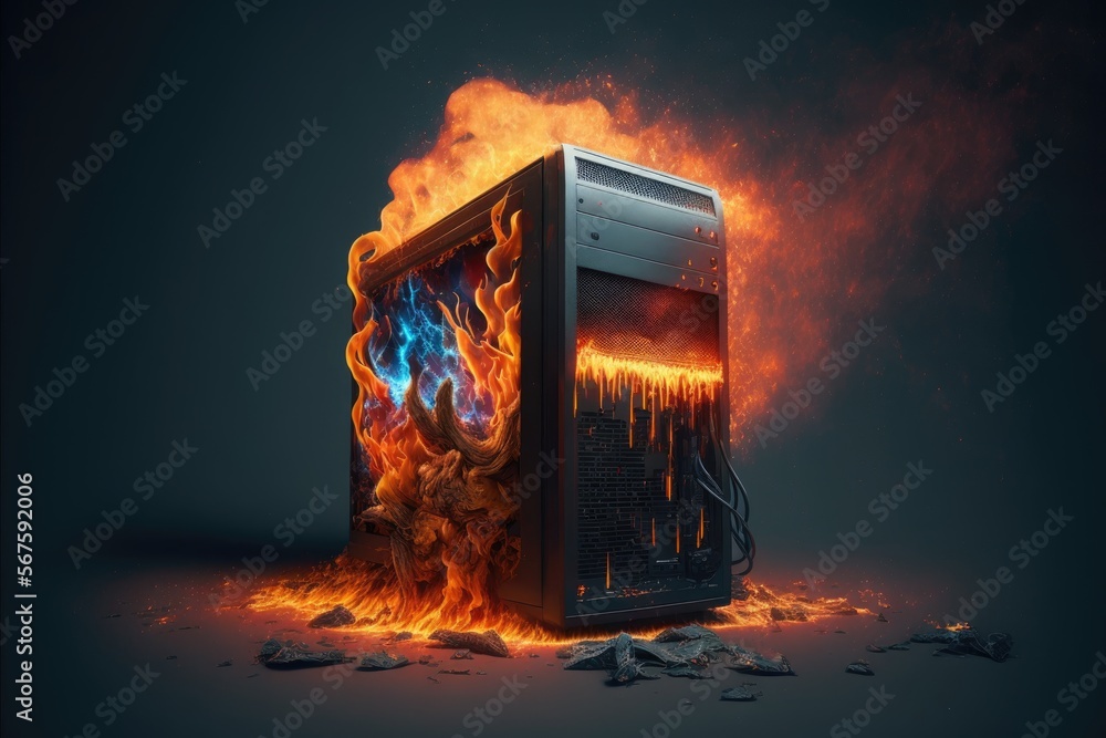 When Computers Ignite Destruction and Devastation of Device Damage ...