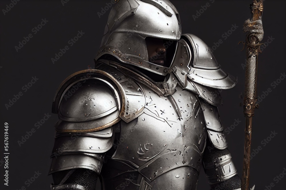 Full Armor of God. Generative AI Stock Illustration | Adobe Stock