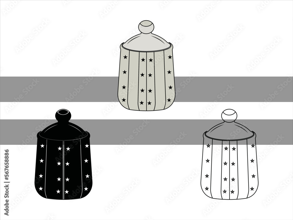 Cookie Jar SVG | Pastry Jar Svg | Kitchen Jar Svg | Biscuit Jar Svg ...