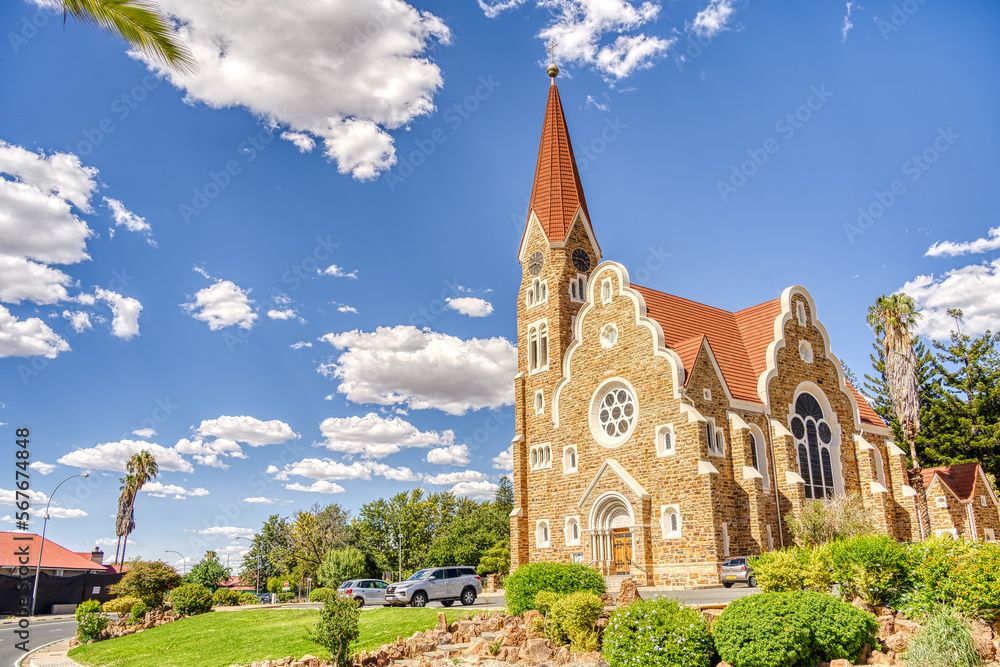 Windhoek Landmarks, Namibia Stock-Foto | Adobe Stock