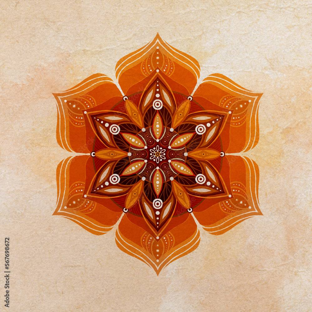 Chakra sacral mandala svadhisthana segundo chakra naranja conexión ...