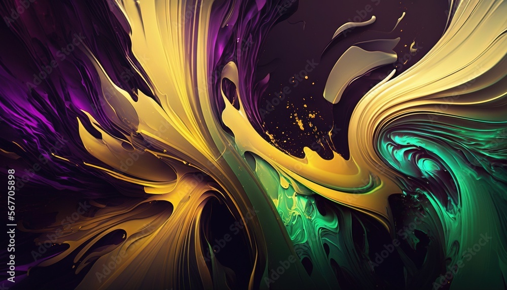 Mardi gras colors background wallpaper in yellow,violet,green colors ...