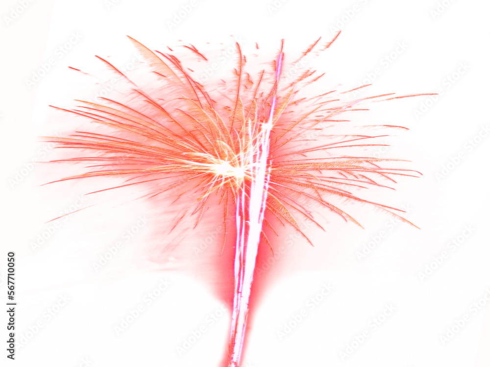 Realistic firework elements PNG format easy to use festive sparkler ...