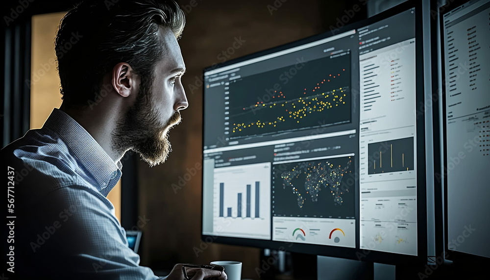 Working on business analytics dashboard with KPI, charts and metrics to ...