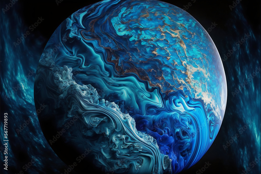 Blue marble background hd ultra definition Stock Illustration | Adobe Stock