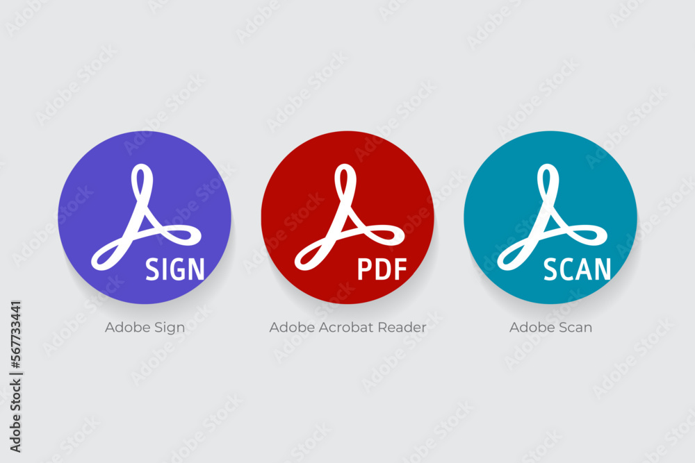Adobe Sign, Adobe Acrobat Reader, Adobe Scan logos Stock Vector | Adobe ... Adobe Sign, Adobe Acrobat Reader, Adobe Scan logos Stock Vector | Adobe ...