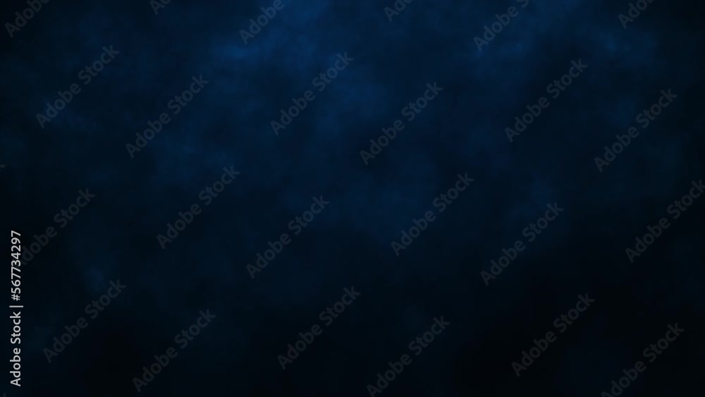 Blue dust on black background. Blue dust particles with real lens flare ...