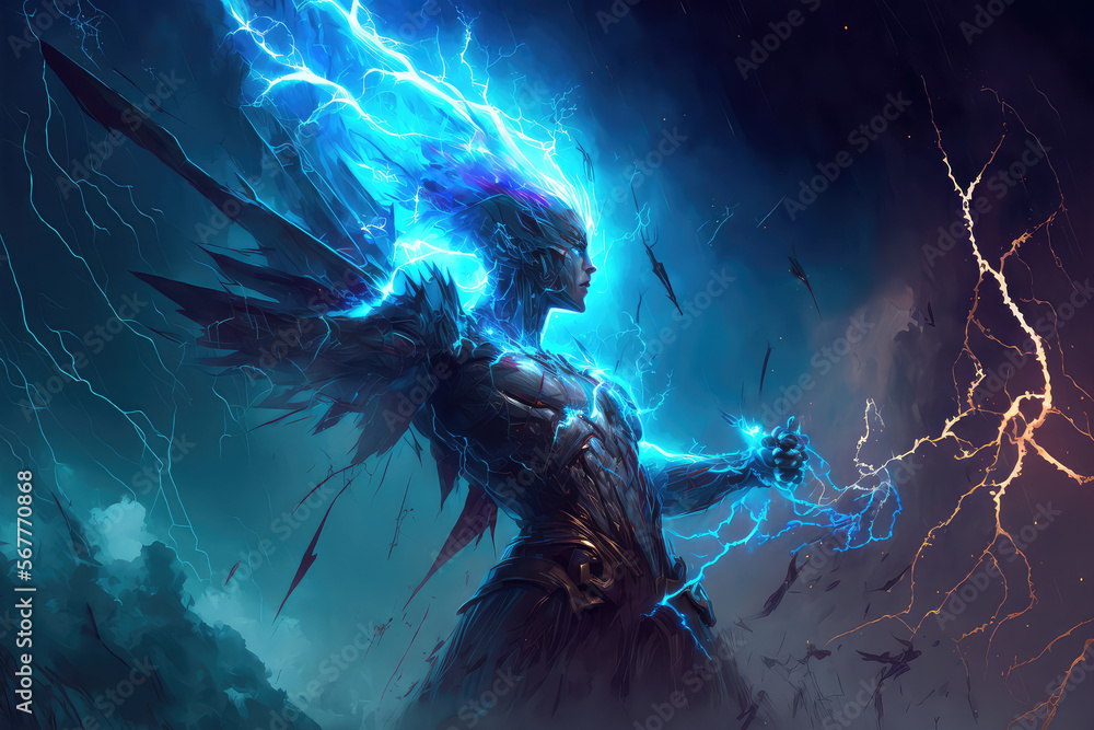 Lightning Warrior Art