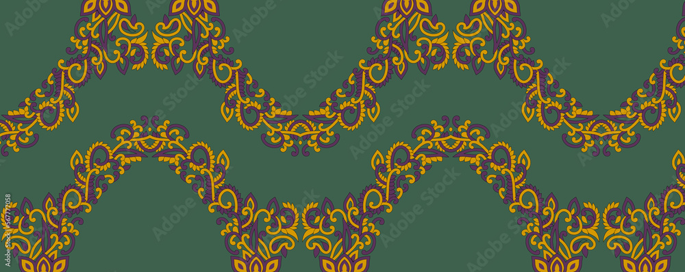 Creative and Modern flower Abstract Textile Designs for Decoration ...