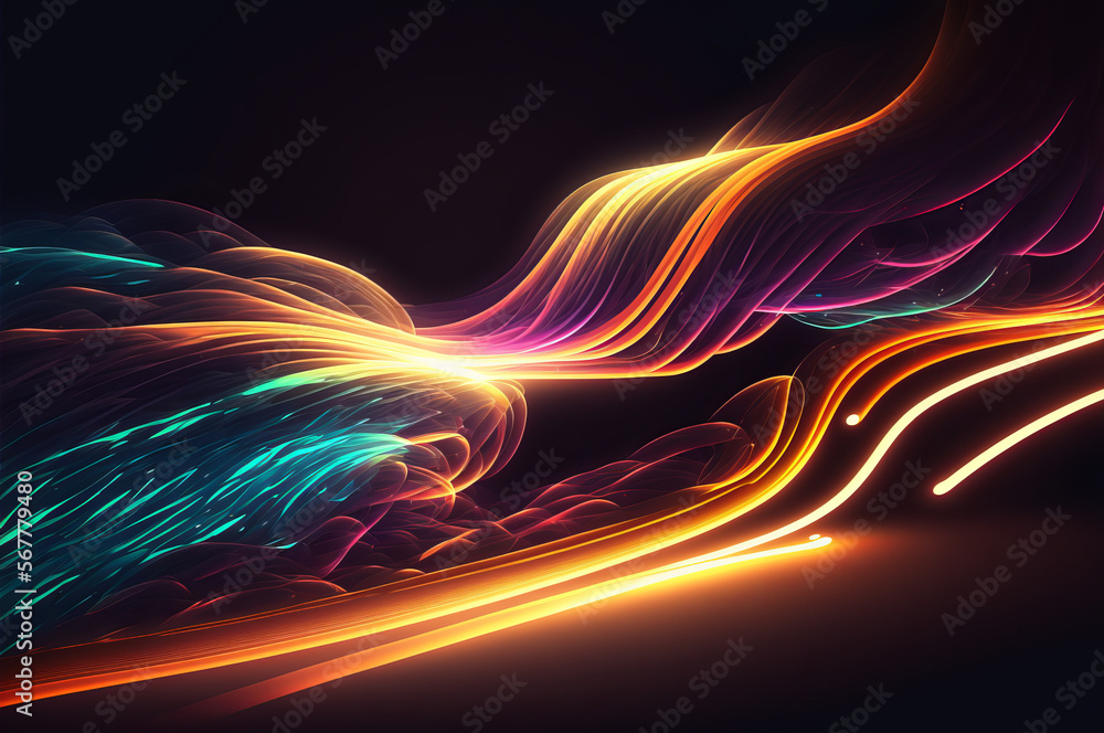 This background is composed of light rays, lens flares, and other ...