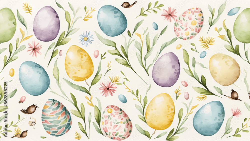 Beautiful Vintage Easter Background and Wallpaper ilustração do Stock ...
