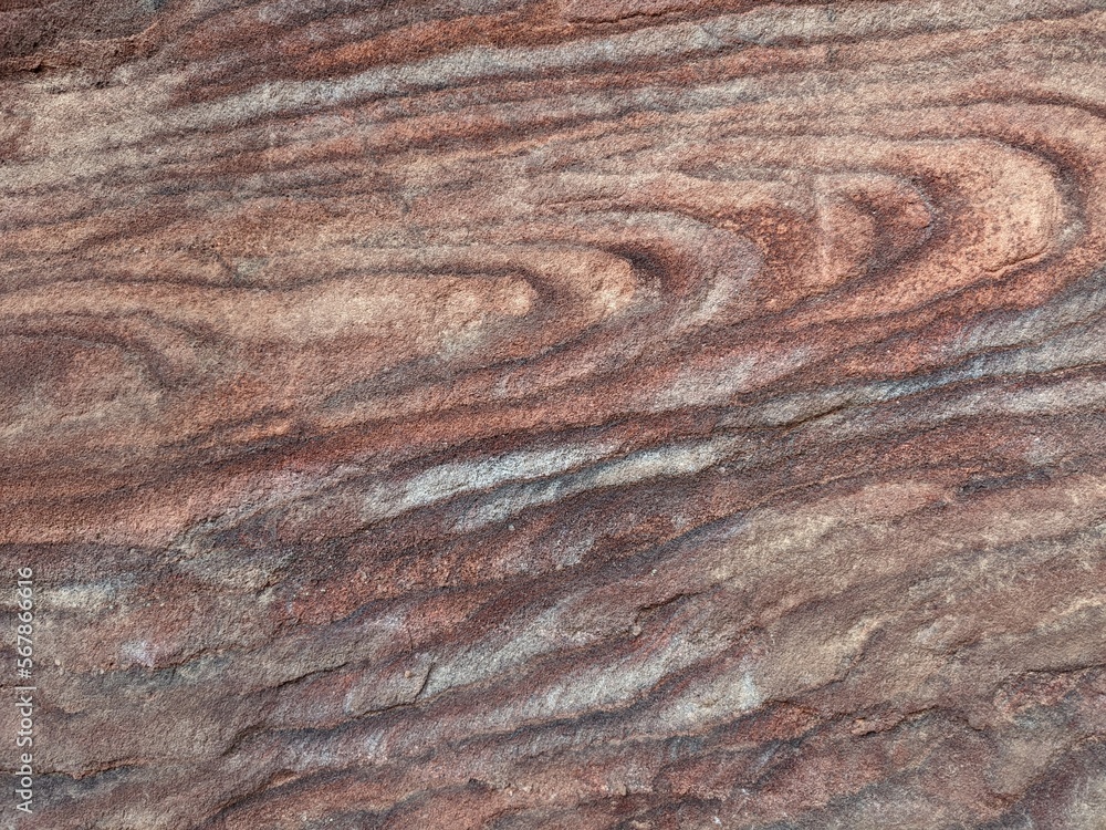 beauty of sand stone pattern of stones in Petra valley in one of many ...