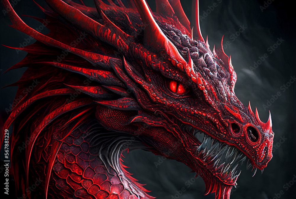Majestic fantasy dragon background/desktop/wallpaper, magic fairy tale ...