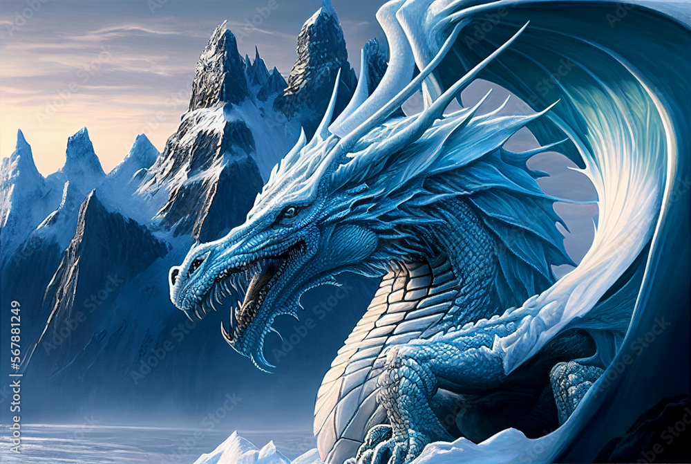 Majestic fantasy dragon background/desktop/wallpaper, magic fairy tale ...