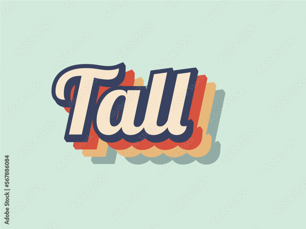 tall scale logo word Stock Vector | Adobe Stock