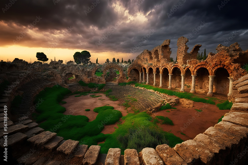 Northern Cyprus' Salamis (Salamis Harabeleri) is home to the Famagusta ...