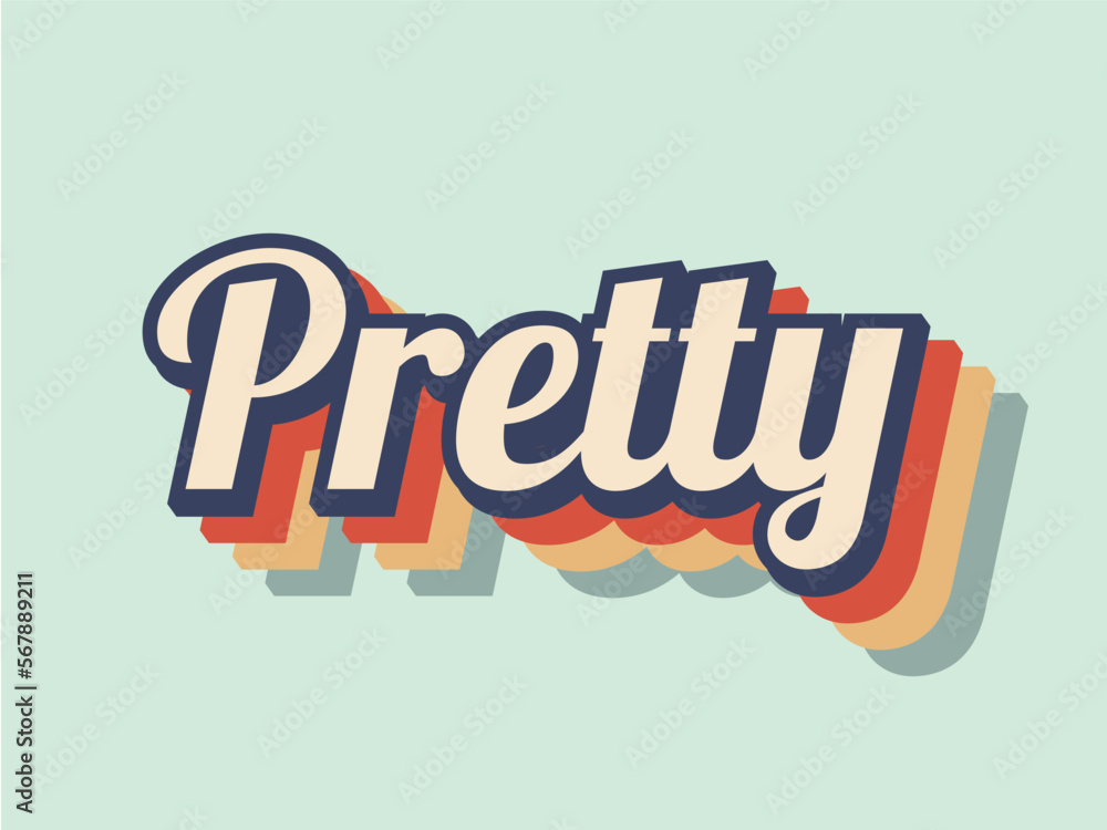 prety word logo exclusive design inspiration Stock Vector | Adobe Stock