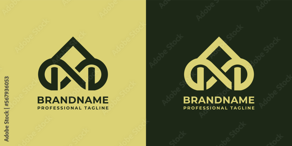 Infinity Home Logo, suitable for all businesses related to infinity and ...