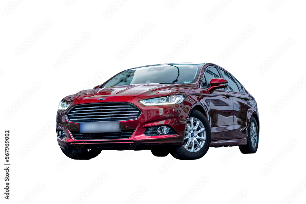 Cluj-Napoca,Cluj/Romania-02.02.2023-Ford Mondeo MK5 Sport edition with ...