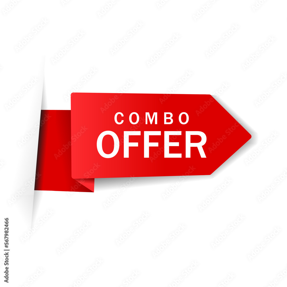 Combo offer banner design. Template for retail promotion and ...