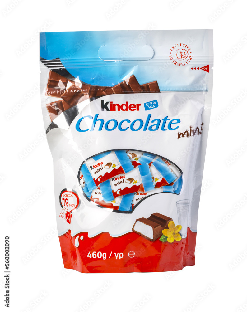 Kinder chocolate bar box Stock Photo | Adobe Stock