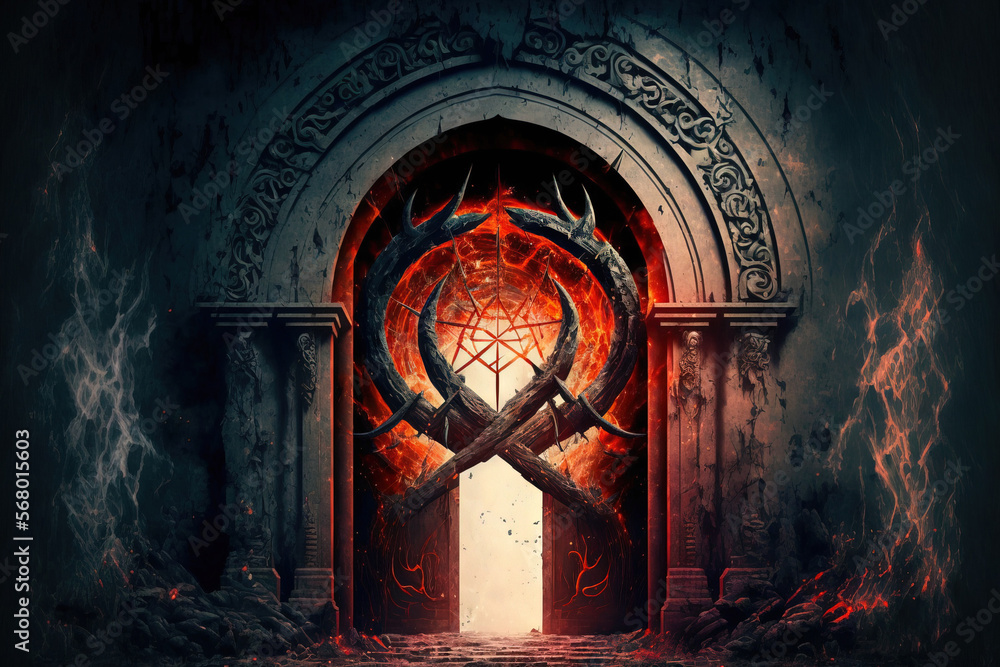 inside the satanists' ancient temple is a portal to hell Hyper ...