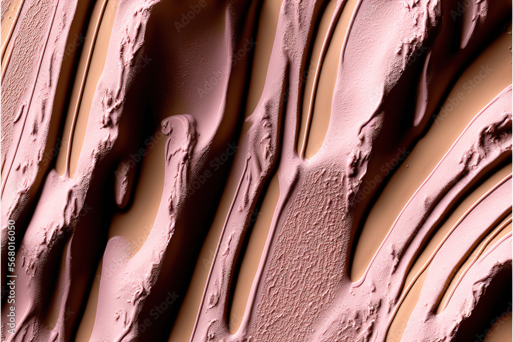 Ice cream texture, delicious food drinks strawberry chocolate flavour ...