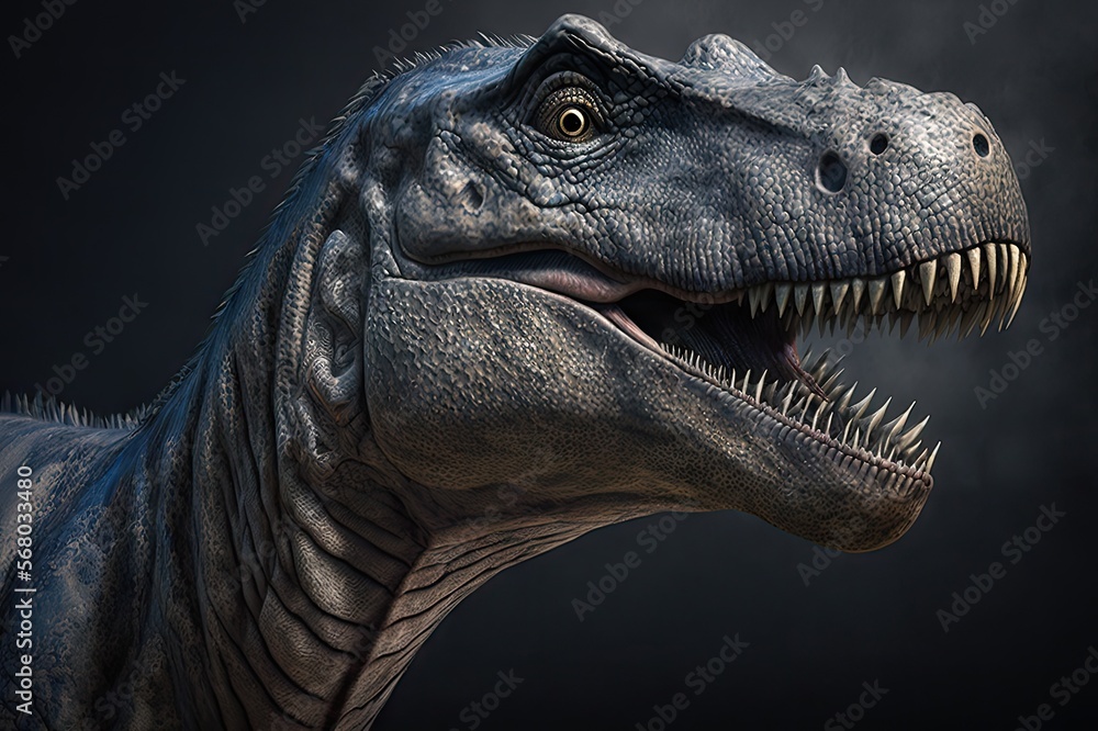 Tyrannosaurus Rex Dinosaur graphic render Stock Illustration | Adobe Stock