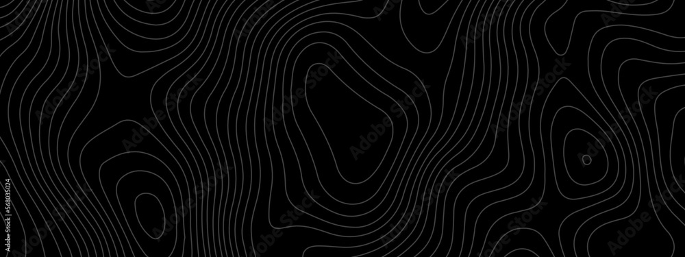 Topographic map background concept. Topo contour map. Rendering ...
