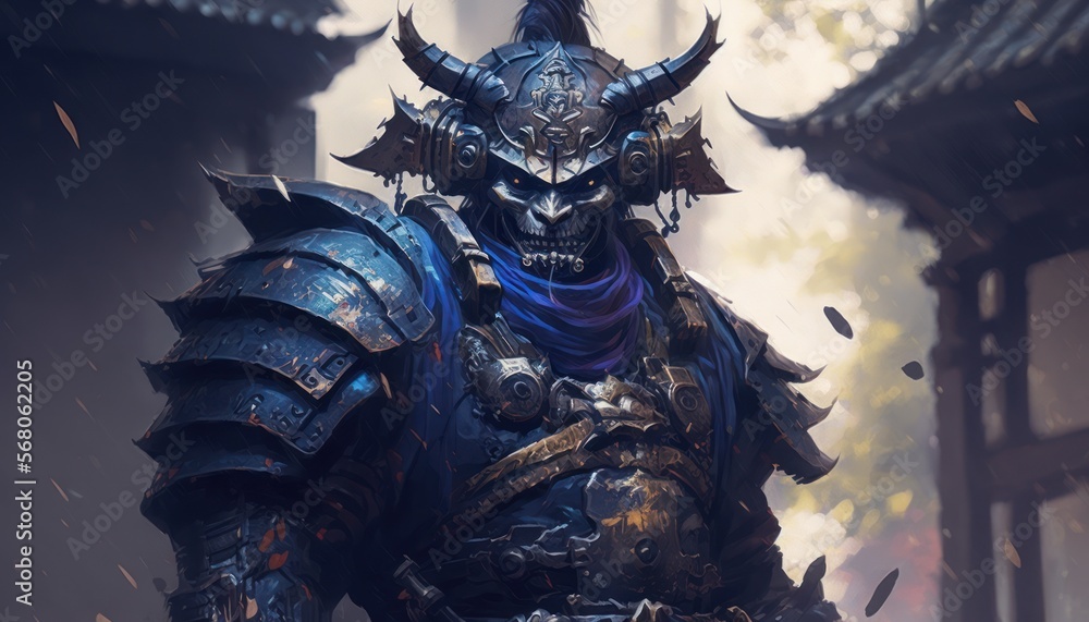 Japanese Samurai Warrior Background, Concept Art, Character Design ...
