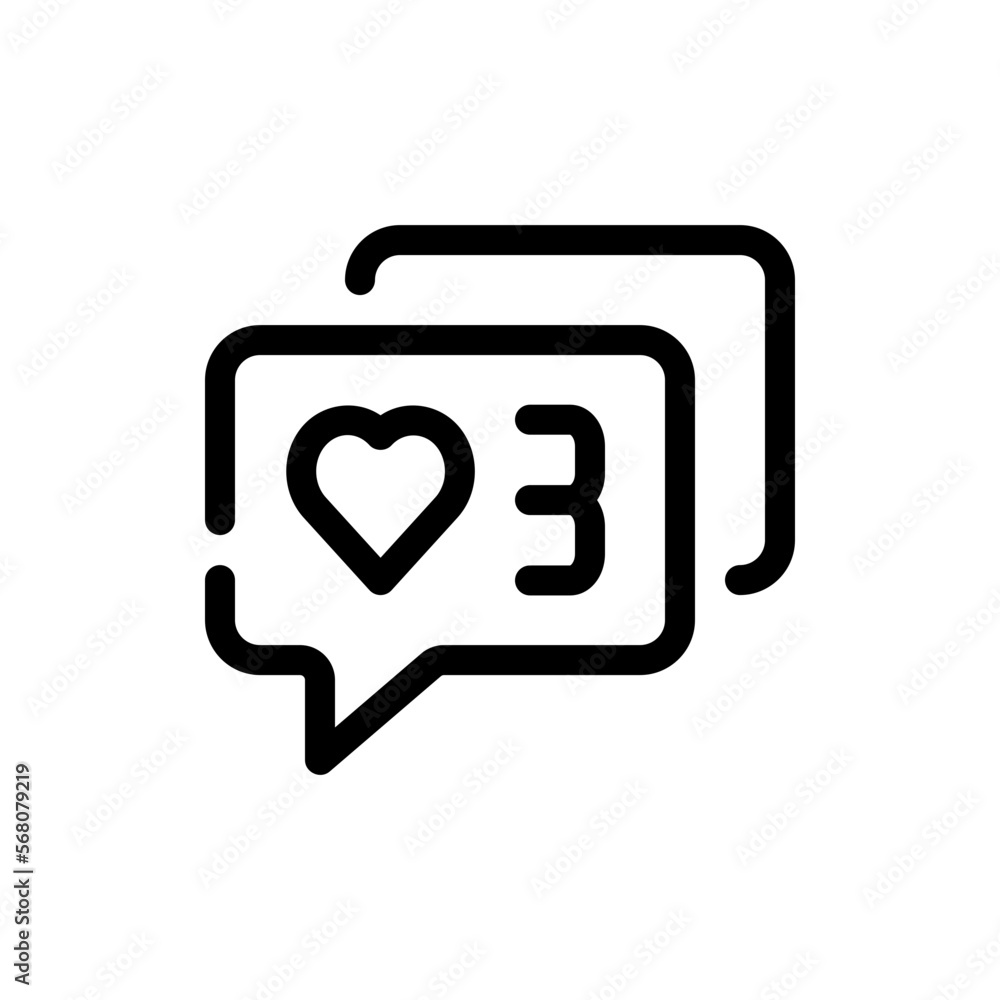 number line icon Stock Vector | Adobe Stock