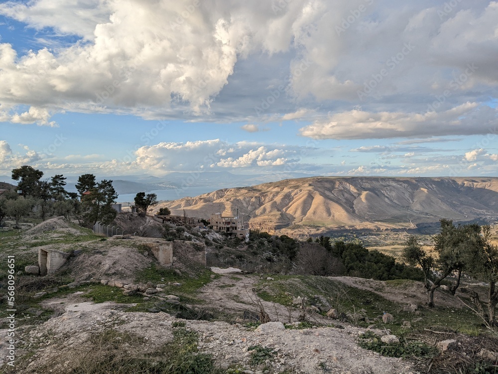 Travelling Jordan.Cultural and natural side of Umm Qais and the ruins ...