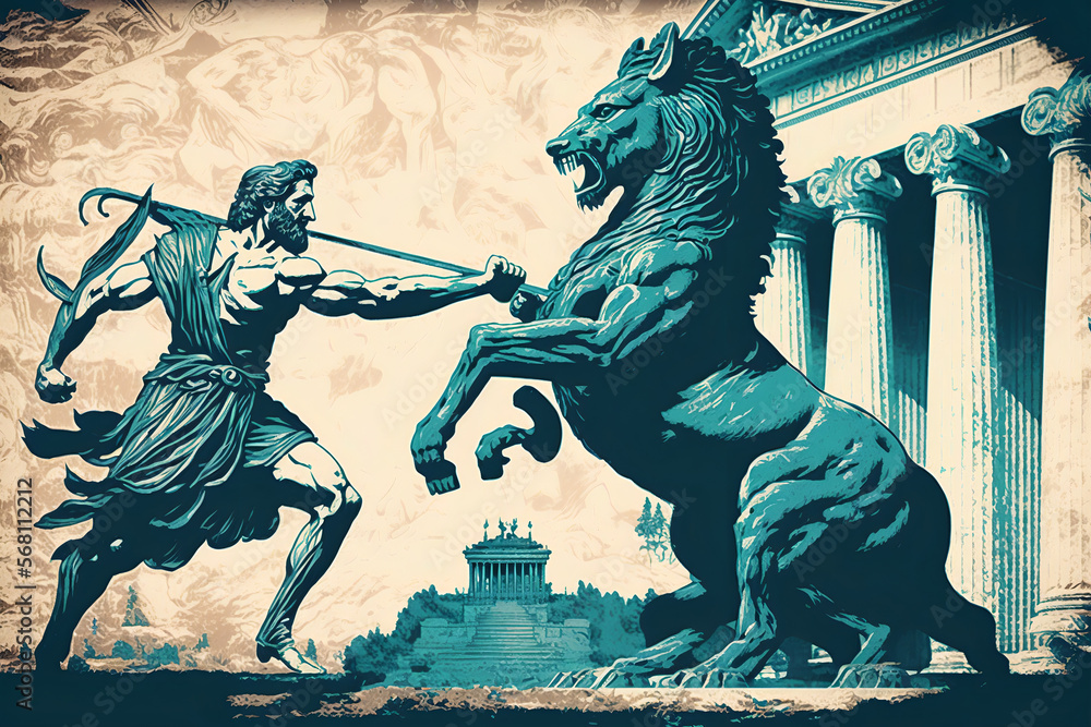 Ancient greek civilization, Drawing in the ancient Greek style ...