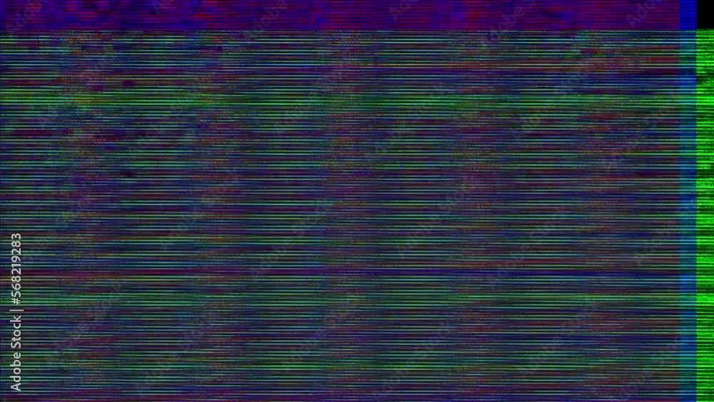 Glitch noise background static television VFX. Digital pixel art effect ...