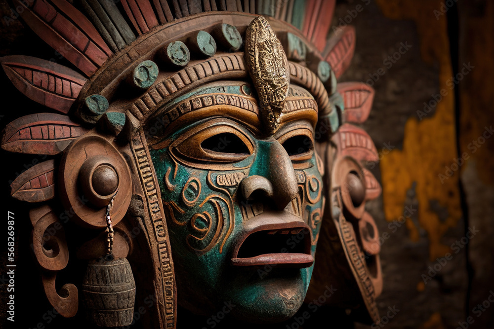 Ancient Inca Masks