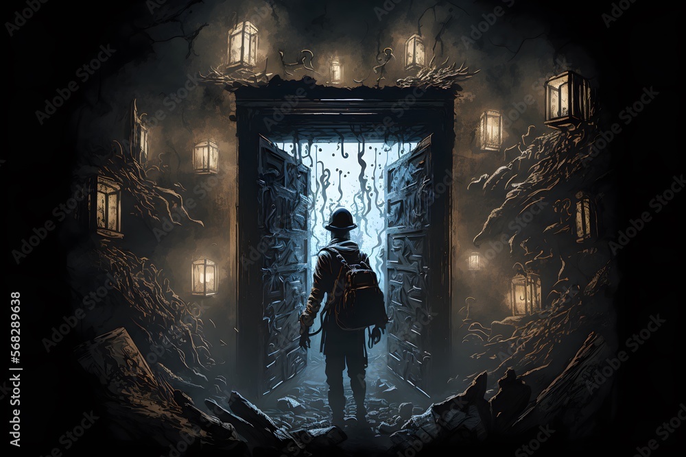 trap created using Generative AI Technology Stock Illustration | Adobe ...