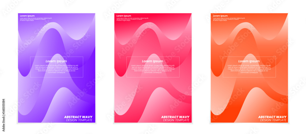 Grafika wektorowa Stock: wave background. abstract wavy vector. wavy ...