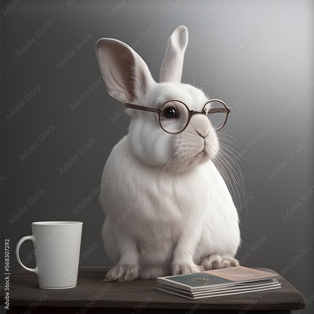 Color scheme white Inspiration Harry Potter Animal Rabbit Breed Mini ...
