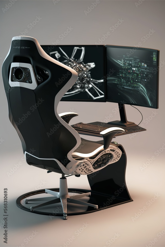 Gamer chair where the hottest gamers sit and fight the battle of their ...