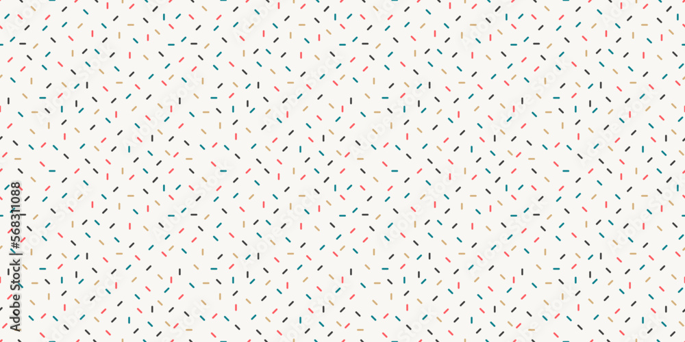 Sprinkle vector seamless pattern background Stock Vector | Adobe Stock