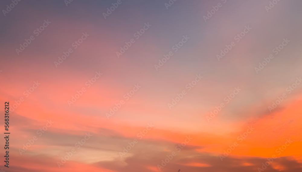 Beautiful of sunset sky for background texture, nature background, sky ...
