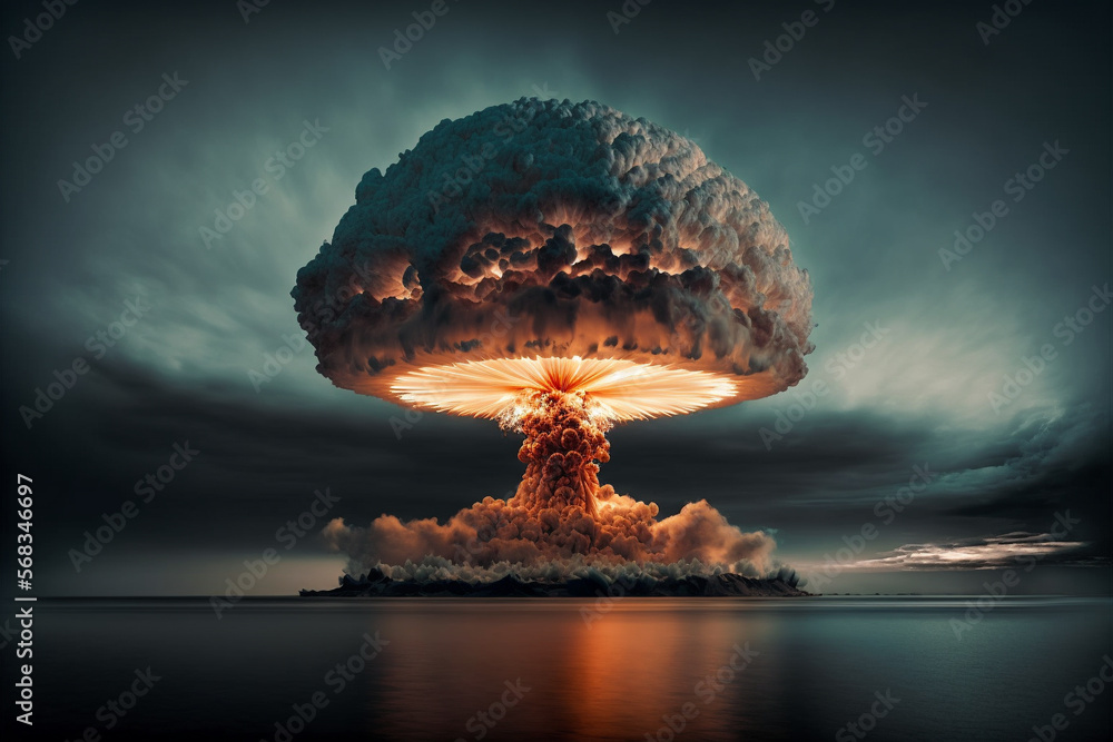 Atomic Bomb: A visual representation of the devastating power of the ...