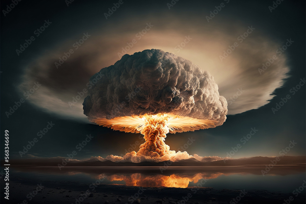 Atomic Bomb: A visual representation of the devastating power of the ...