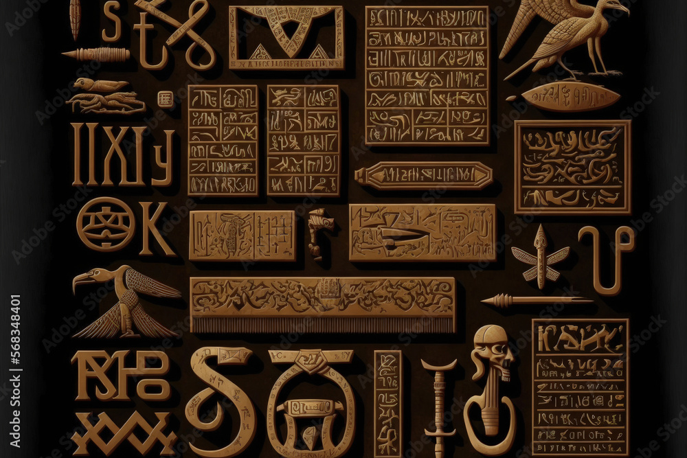 Ancient Egypt's official writing system was Egyptian hieroglyphs ...
