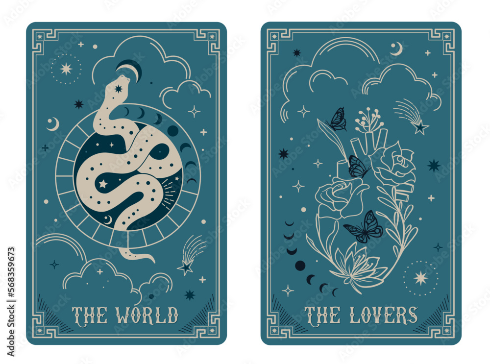 Tarot Cards The World