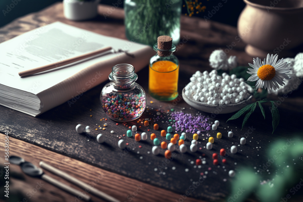 homeopathic medicines, created by a neural network, Generative AI ...