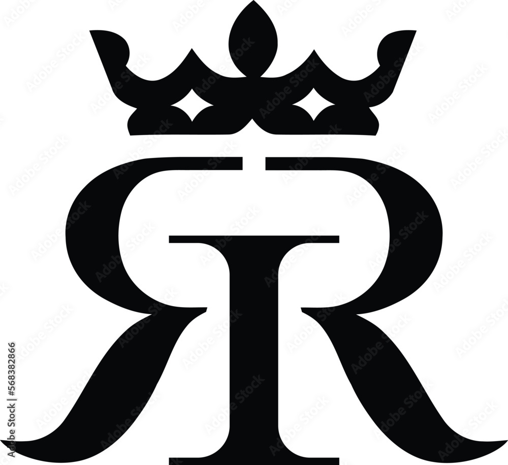 rri crown clothing logo design Stock Vector | Adobe Stock